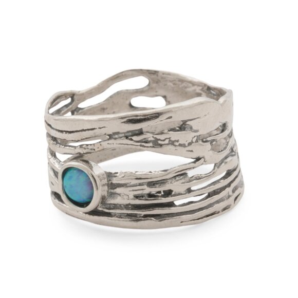 Zuman | Jewelry | Noa Zuman Silveropal Made In Israel Sterling Silver ...